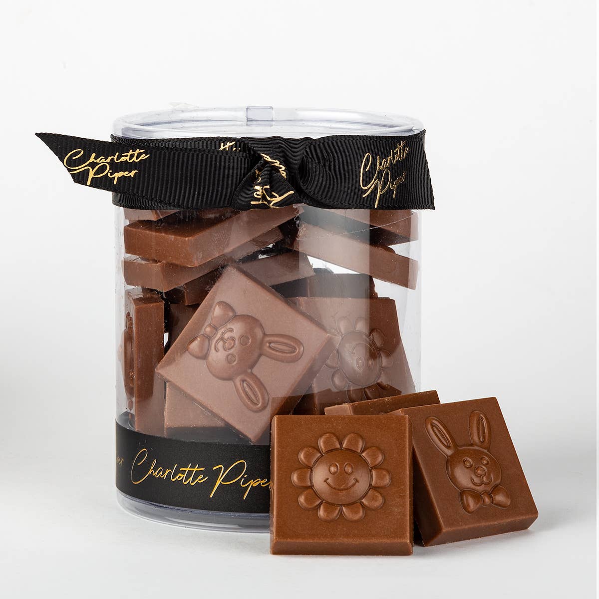 Small Square Easter Chocolates 100g Milk Chocolate | CLEMENTINE & GINGER